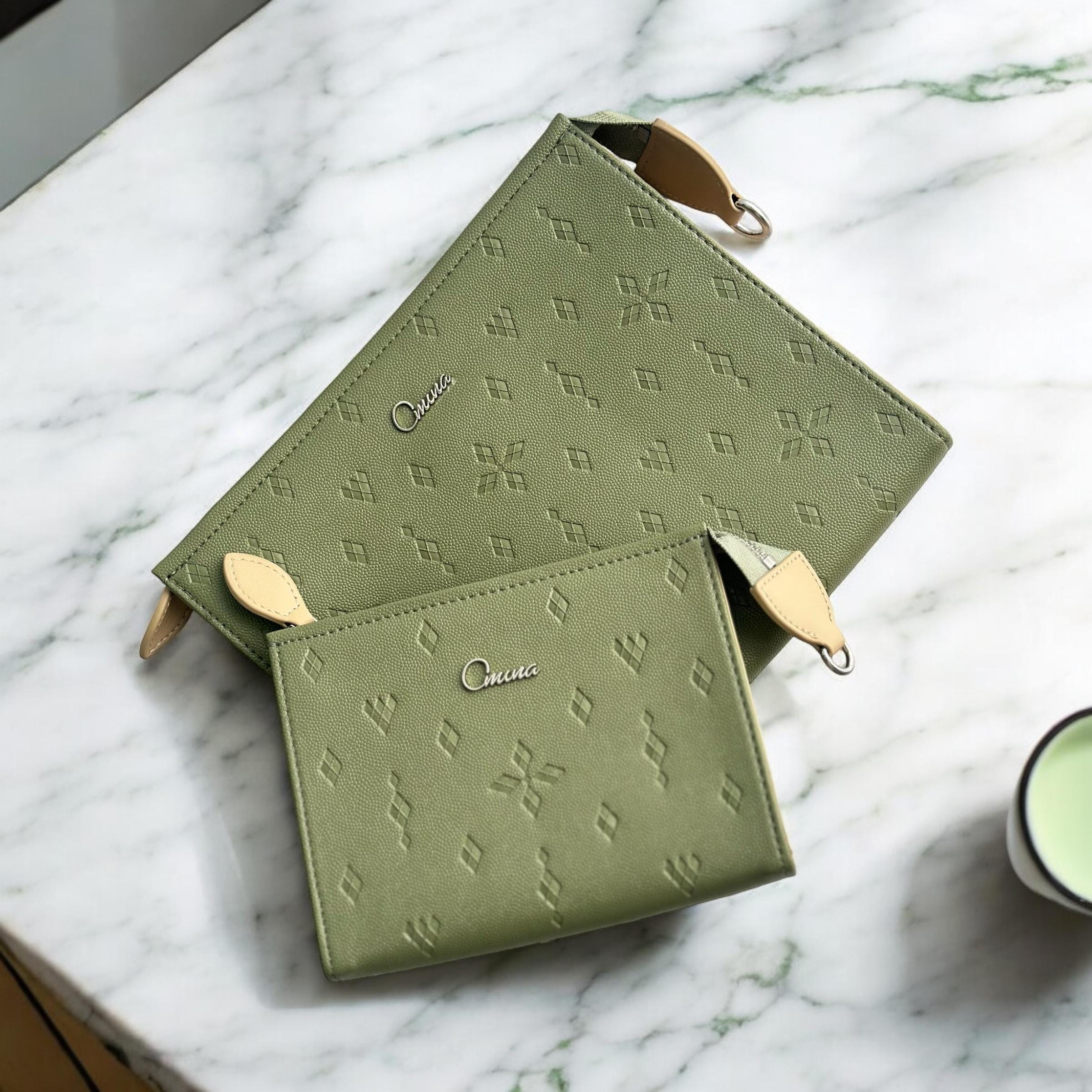 Matcha Green Pouch – Amina Gallery