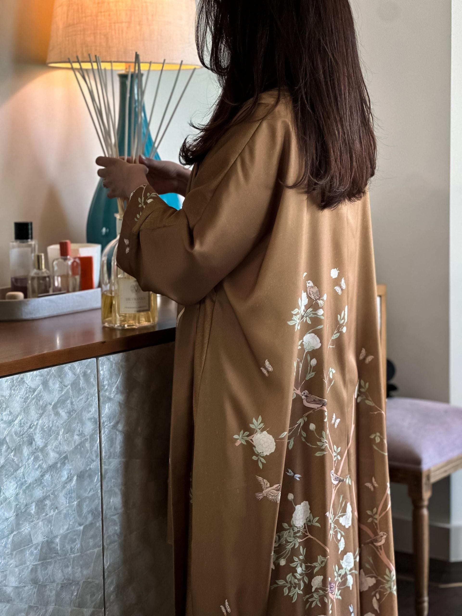 Gold Bird (Abaya) – Amina Gallery